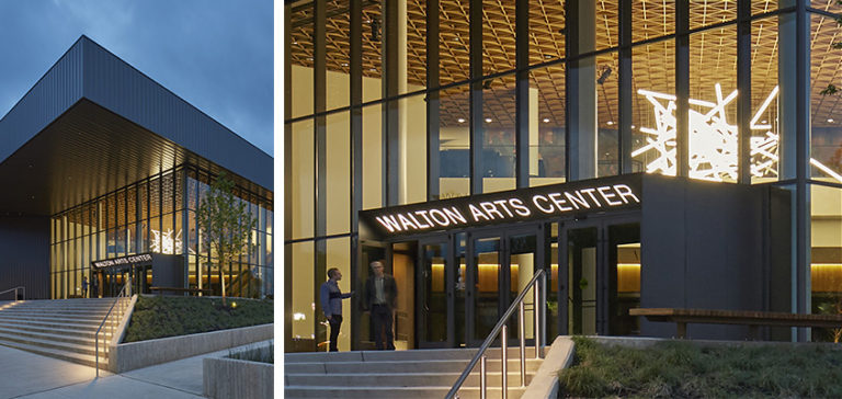 Walton Arts Center Signage and Donor Display - Mayer Reed