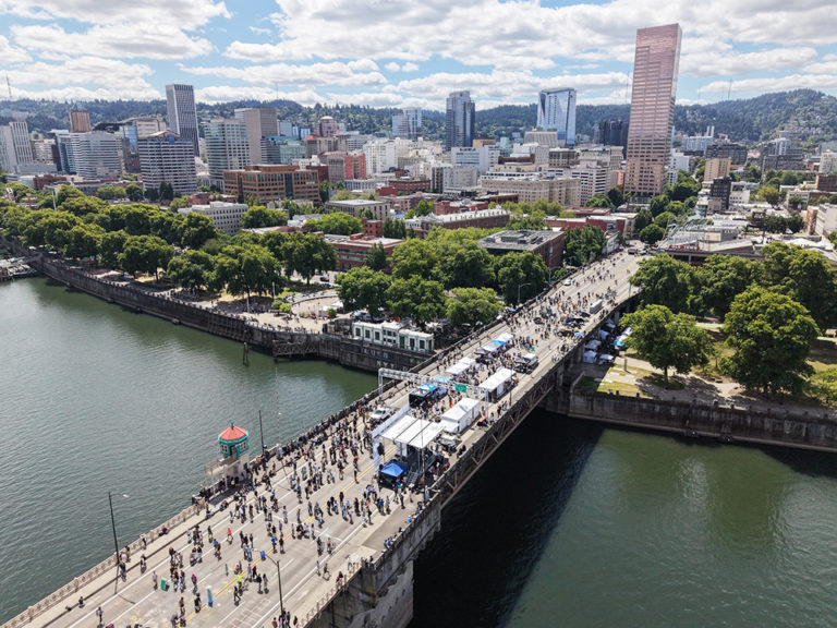 Burnside Bridge Turns 100 - Mayer Reed